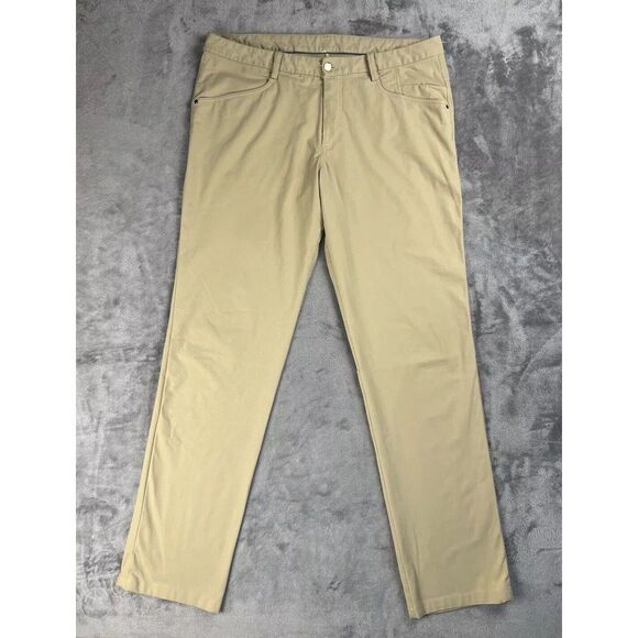 lululemon athletica | Pants | Lululemon Pants Mens 38 Fits 36x33 Beige ...